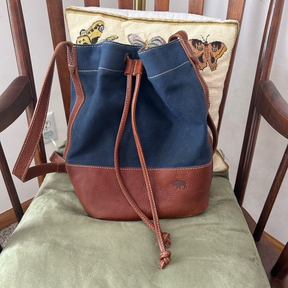 Buffalo Jackson | Bags | Buffalo Jackson Madison Waxed Canvas Bucket ...